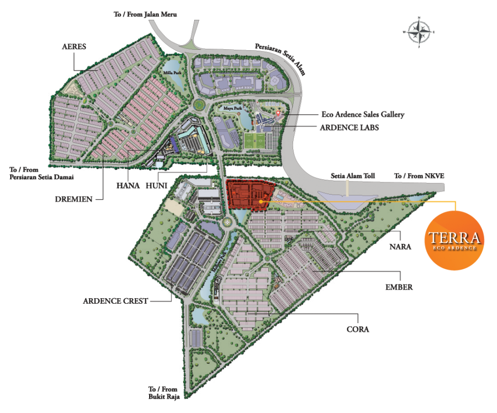 Duduk | Terra Apartment- Eco Ardence